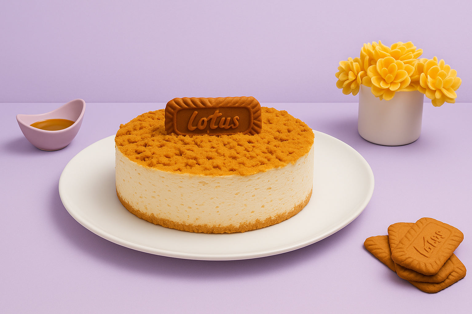 Lotus Biscoff Cake – The Lavender Bakery